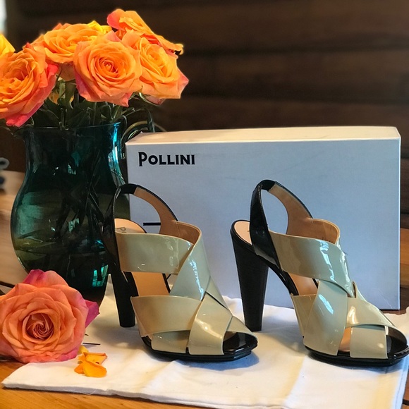 Pollini | Shoes | Pollini Italian 0 Leather Sandal | Poshmark
